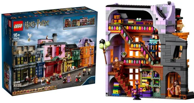 There's A LEGO Diagon Alley Set Made Up Of 5,544-Pieces