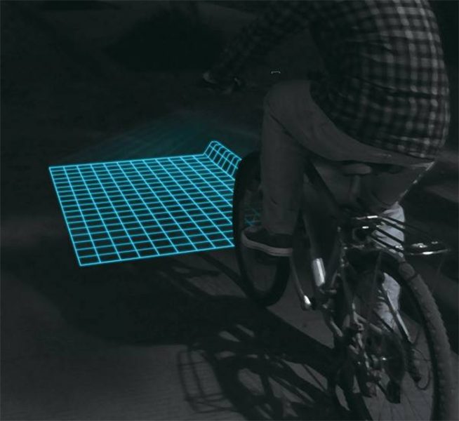 'Lumigrids' Is An LED Projector That Maps Out A Grid In Front Of Your ...