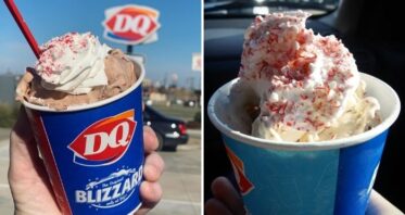 Dairy Queen’s Peppermint Hot Cocoa Blizzard Is Topped With Candy Cane ...