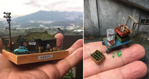 Artist Creates Detailed Dioramas Of Real Places To Pay Homage To Them