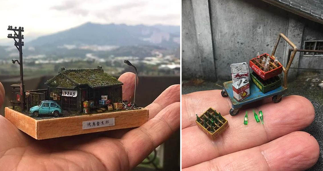Artist Creates Detailed Dioramas Of Real Places To Pay Homage To Them
