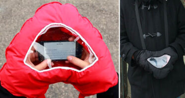 There's 'Texting Mittens' To Keep Your Hands Warm While On Your Phone