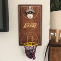 This Mounted Basketball Bottle Opener Slam Dunks Your Falling Bottle Caps