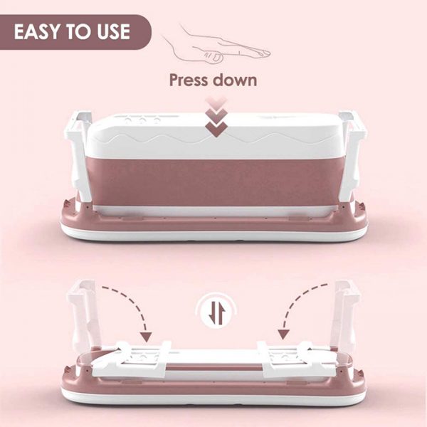 This Folding Portable Bathtub Means You Can Have A Bath Anywhere You Want