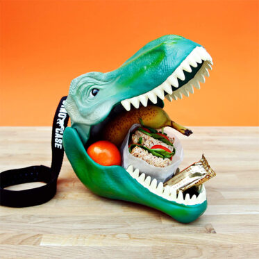This Dinosaur Lunch Box Stores Your Food Safely In Its Mouth