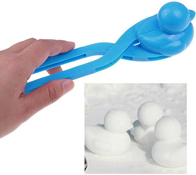 Build An Army Of Snow Ducks With This Duck-Shaped Snowball Maker