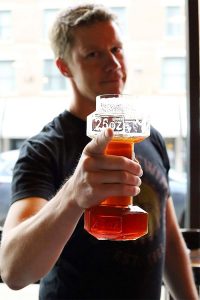 This Dumbbell Beer Glass Combines Working Out With Getting Hammered