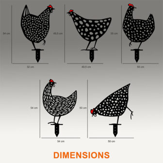 These Cute Metal Chickens Make A Great Addition To Any Garden