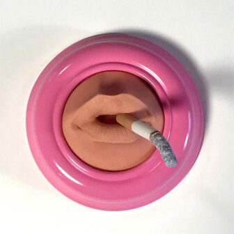 This Silicone Rubber Lips Wall Feature Will Certainly Get People's ...