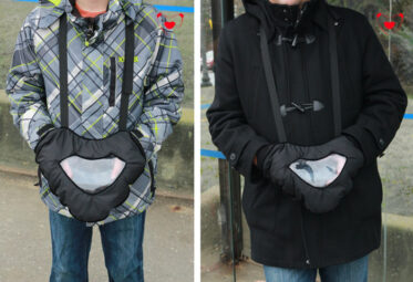There's 'Texting Mittens' To Keep Your Hands Warm While On Your Phone