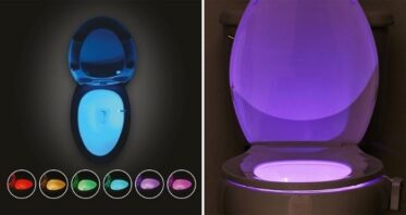 This Toilet Bowl Light Comes In Multiple Colors