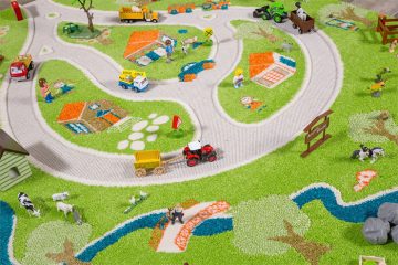 This 3D Farm Play Rug Will Have Kids Playing All Day