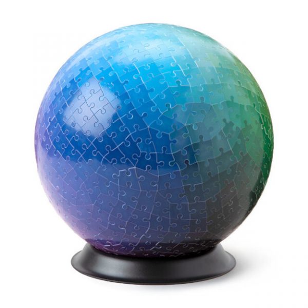 This 3D Sphere Puzzle Features 540 Colors