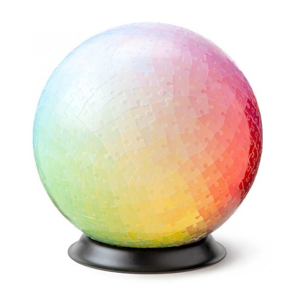This 3D Sphere Puzzle Features 540 Colors