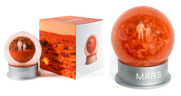 This Stunning Mars Globe Creates A Dust Storm When Shaken