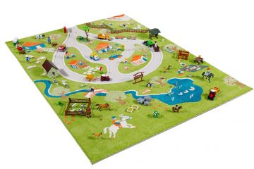 This 3D Farm Play Rug Will Have Kids Playing All Day