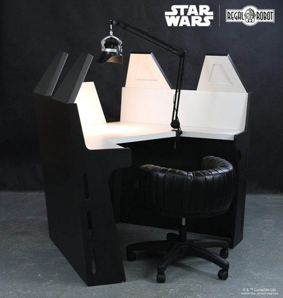 The Force Is Strong With This Darth Vader-Themed Desk
