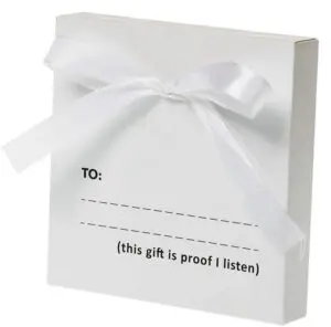 The Gift Of Nothing Is Perfect For Those Who Say They Want Nothing