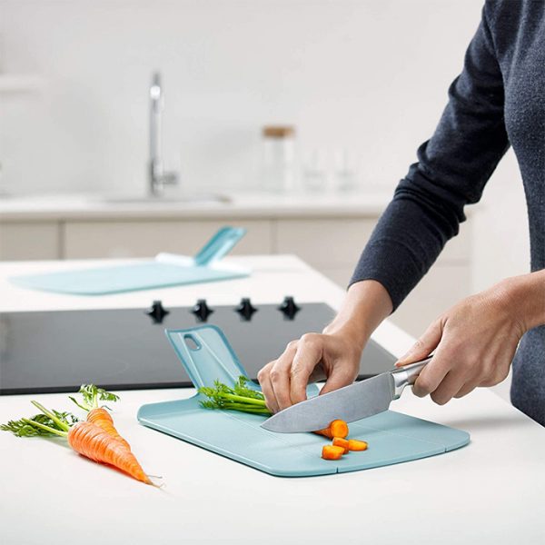 Chop And Pour With This Folding Chopping Board For Mess-Free Cooking
