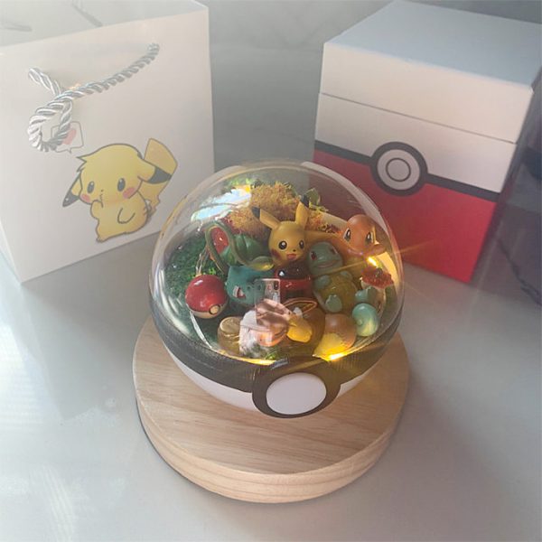 You Can Catch ‘Em All And Seal In The Cuteness With This Pokemon Terrarium