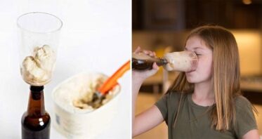 This Soda Float Glass Add-On Lets You Add Ice Cream To Any Soda Bottle