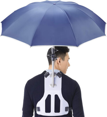 Keep Your Hands Free With This Wearable Hands-Free Umbrella