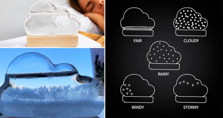 This Storm Cloud Weather Predictor Changes Its Look Depending On The ...