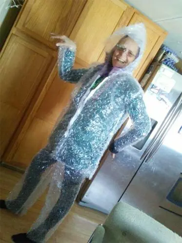 This Bubble Wrap Costume Is Perfect For Those That Love The Pop