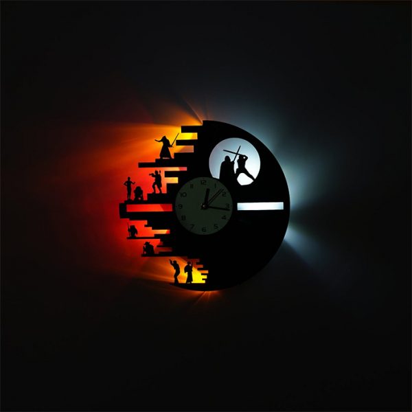 You Can Get A Vinyl Record Death Star Clock And It Might Just Be The ...