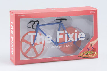 This Bicycle-Shaped Pizza Cutter Rides Through Your Pizza With Ease