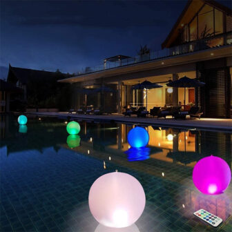 Color-Changing LED Beach Balls For Those Late Night Games