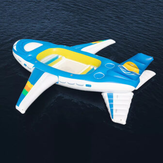 This 18 ft Inflatable Airplane Float Is Perfect For Summer Parties With ...