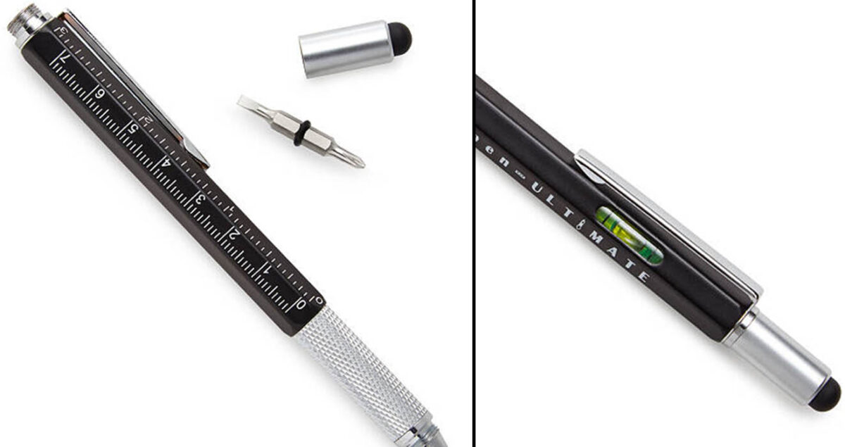 This Multi-Tool Pen Keeps 5 Handy Tools Together In One Gadget