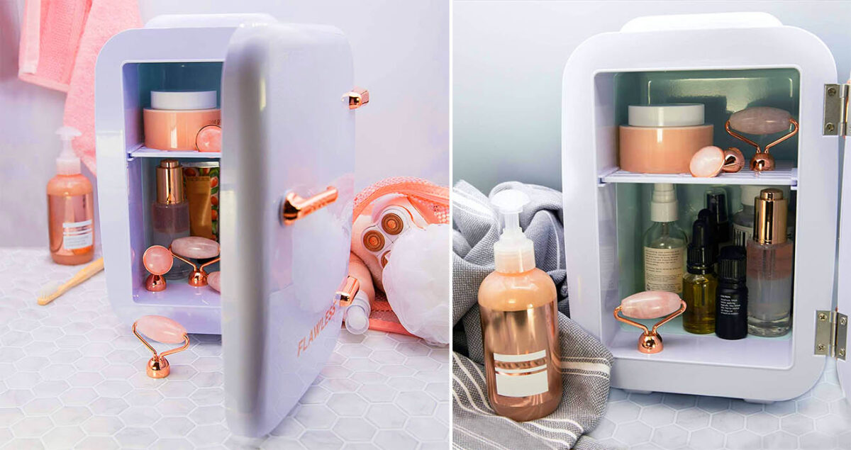 This Beauty Fridge Keeps Your Skincare Products Cool