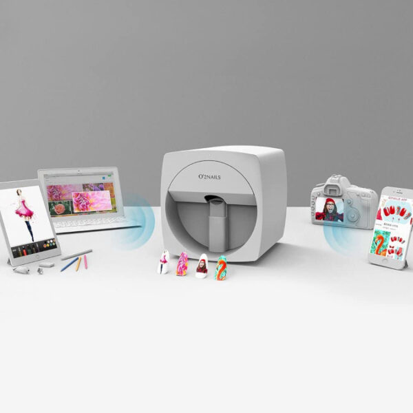 With This Digital Nail Printer You Can Print Any Pattern Or Picture ...