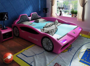 These Adult Race Car Beds Can Fit Queen & King Size Mattresses
