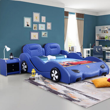 These Adult Race Car Beds Can Fit Queen & King Size Mattresses