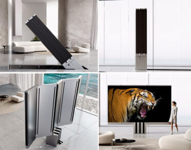 This Giant Foldable Television Can Collapse Into The Floor