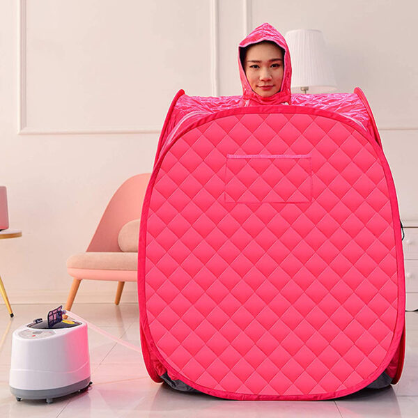 This 2-Person Portable Steam Sauna Lets You Relax Wherever You Go