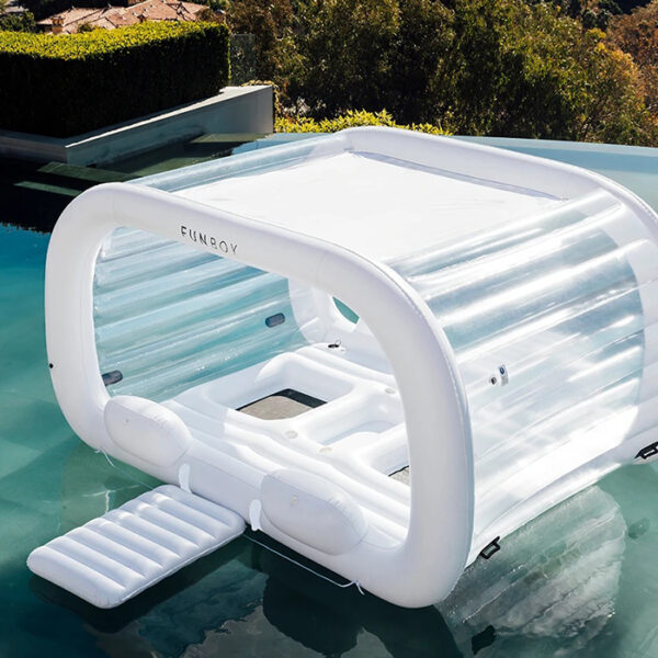 Relax On The Water In Style With This Giant Cabana Float