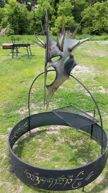 This Lord Of The Rings Fire Pit Lets You Cook Your Marshmallows Over ...