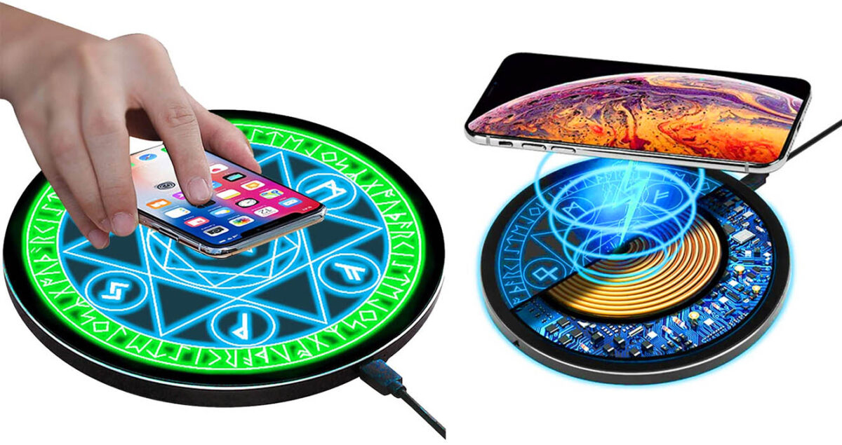 This Magical Wireless Charging Pad Looks Like Something Straight Out Of ...