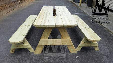 Adding Drink Cooler Troughs To Picnic Tables Is A Trend We Can Get ...