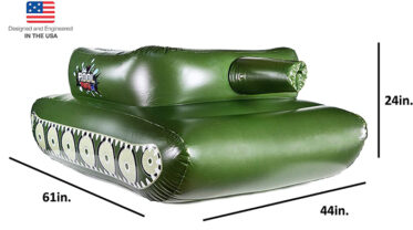 These Inflatable Pool Tanks Come With Water Cannons