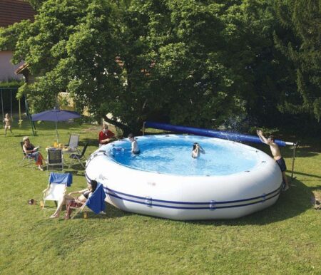 These Giant Inflatable Pools Can Sit Above Or Below Ground