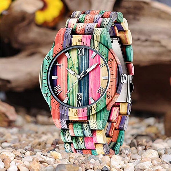 Colorful Wooden Watches