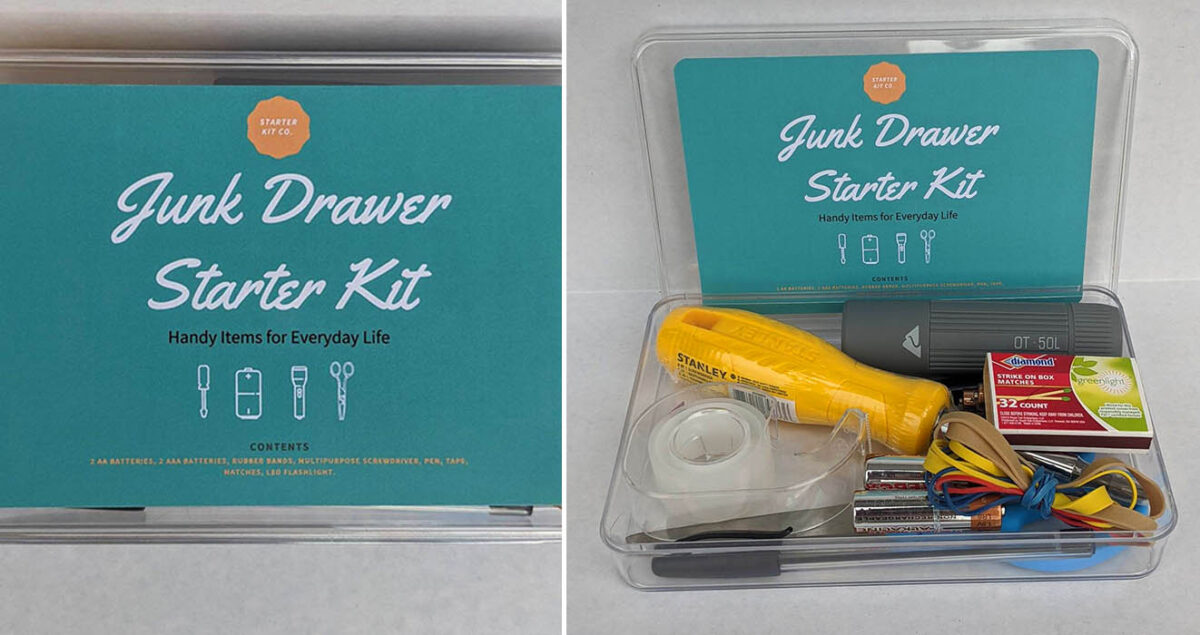 This Junk Drawer Starter Kit Is Perfect For The Person Who Hasn't ...