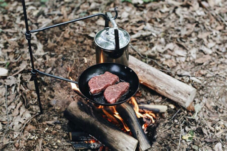 This Pan Mini Fire Anchor Is A Must Have Accessory For Camping
