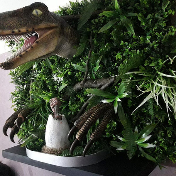 Wall Bursting Velociraptor