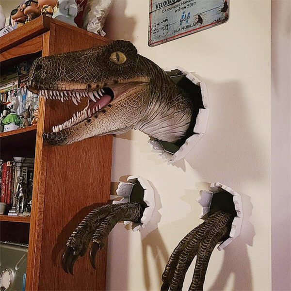 Wall Bursting Velociraptor